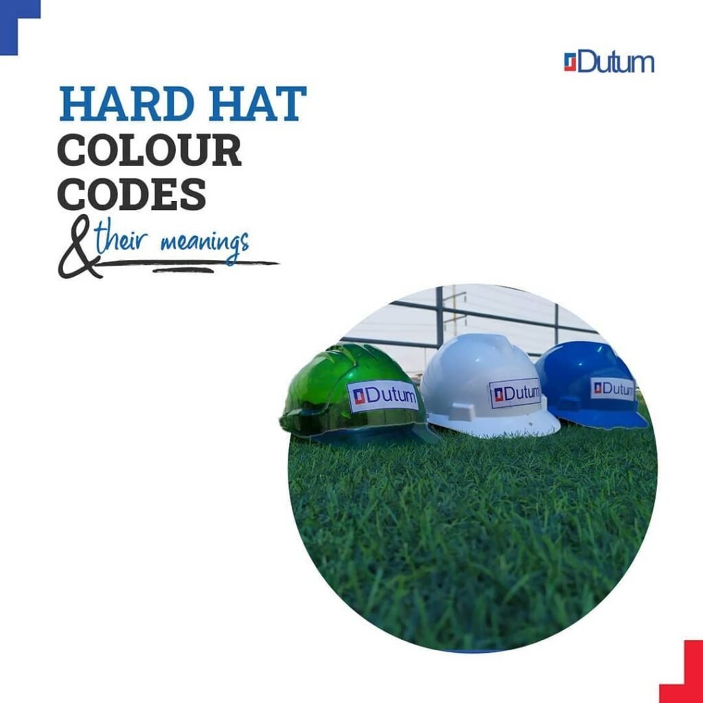 Helmet Colour Code: Hard Hat Color Codes and Their Meanings - Dutum